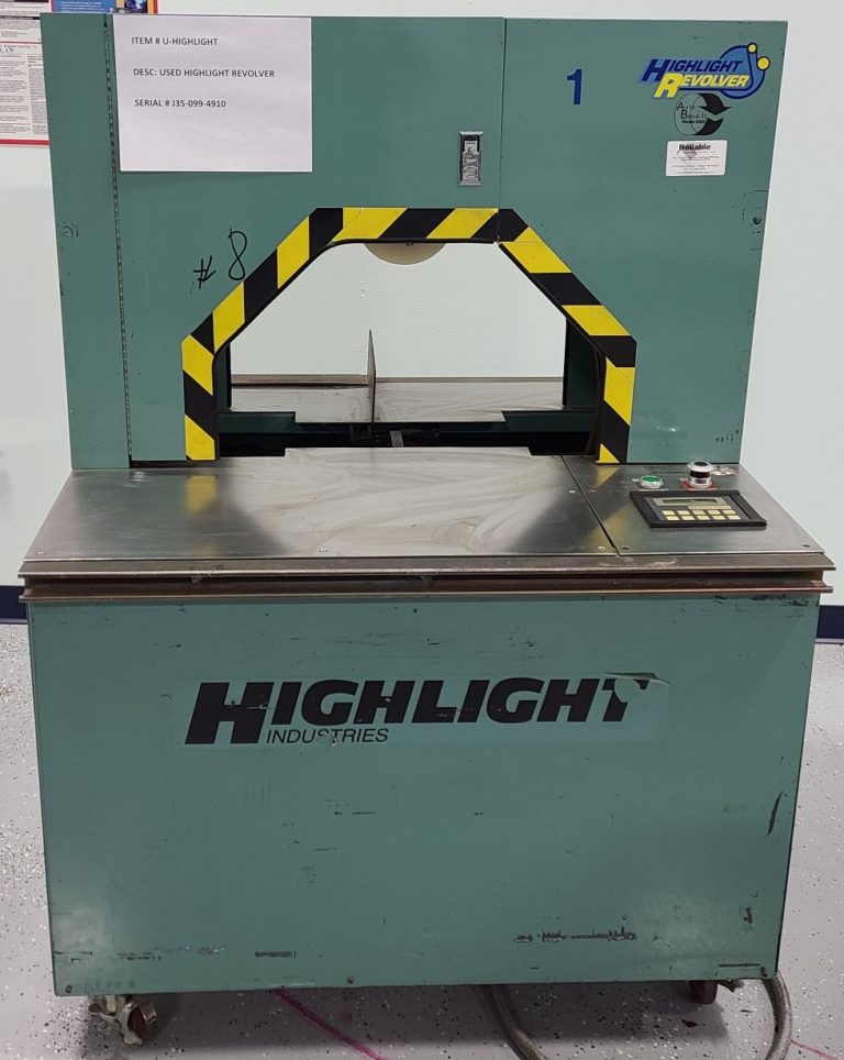 Used Highlight Revolver for Sale | Viking Plastic Packaging