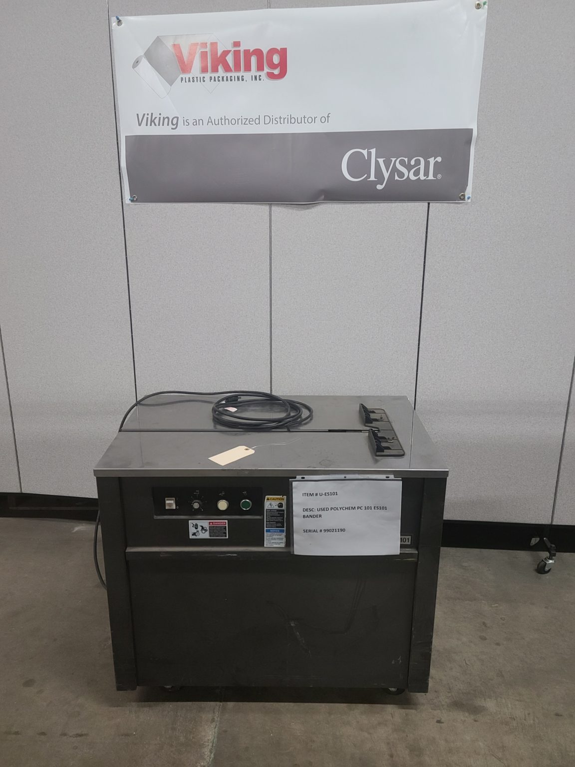 POLYCHEM PC 101 ES101 BAND SEALER - Viking Plastic Packaging