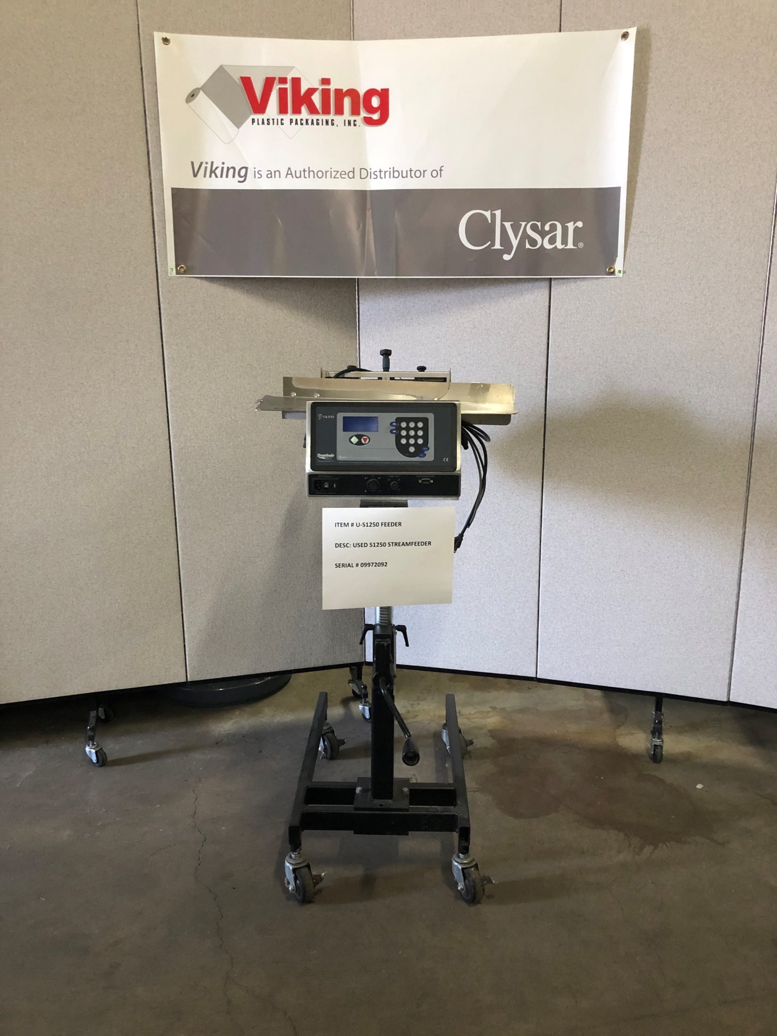 StreamFeeder ST1250 Feeder | Viking Plastic Packaging